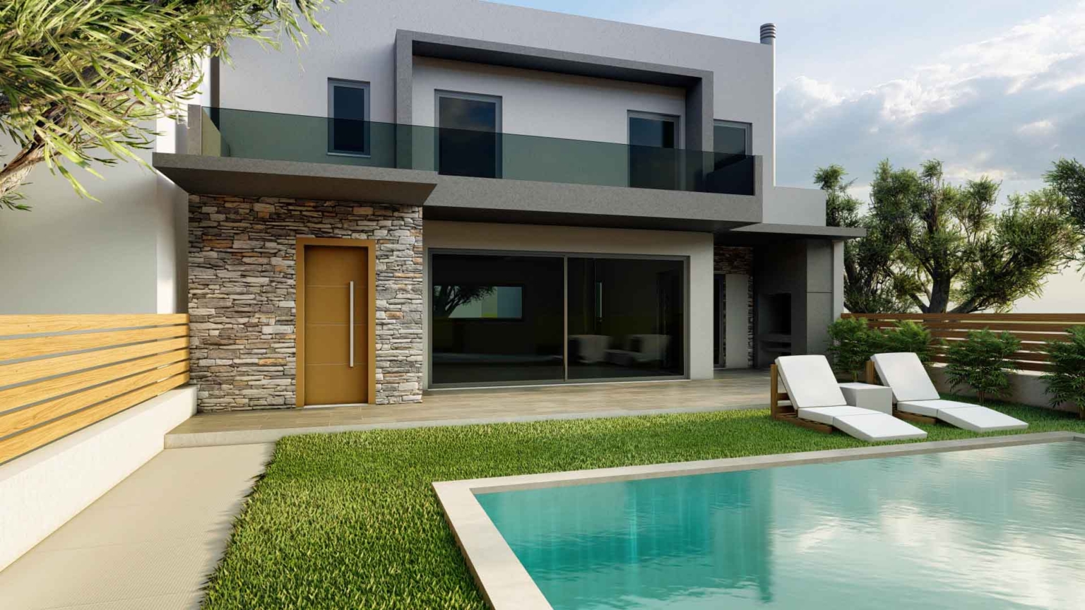 2022 ΑΝΕΓΕΡΣΗ ΔΙΩΡΟΦΗΣ ΜΟΝΟΚΑΤΟΙΚΙΑΣ ΜΕ ΠΙΣΙΝΑ